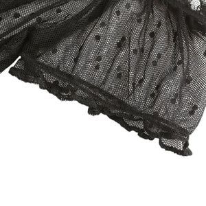 Tops | Sexy Black Lace Crop Top Transparent Shoulders Off | Poshmark